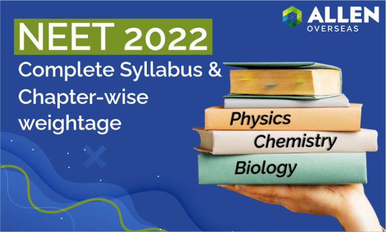 NEET 2022 biology chapter-wise weightage Archives - ALLEN Overseas